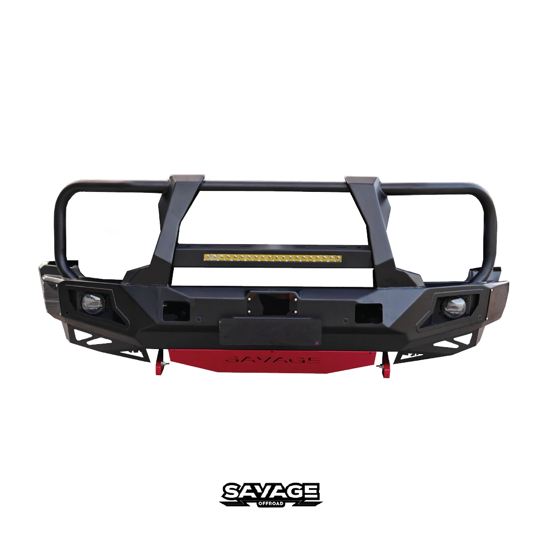 TANK 300 HYBRID ARMOUR (HOOPED) BULLBAR – Savage Tech Australia