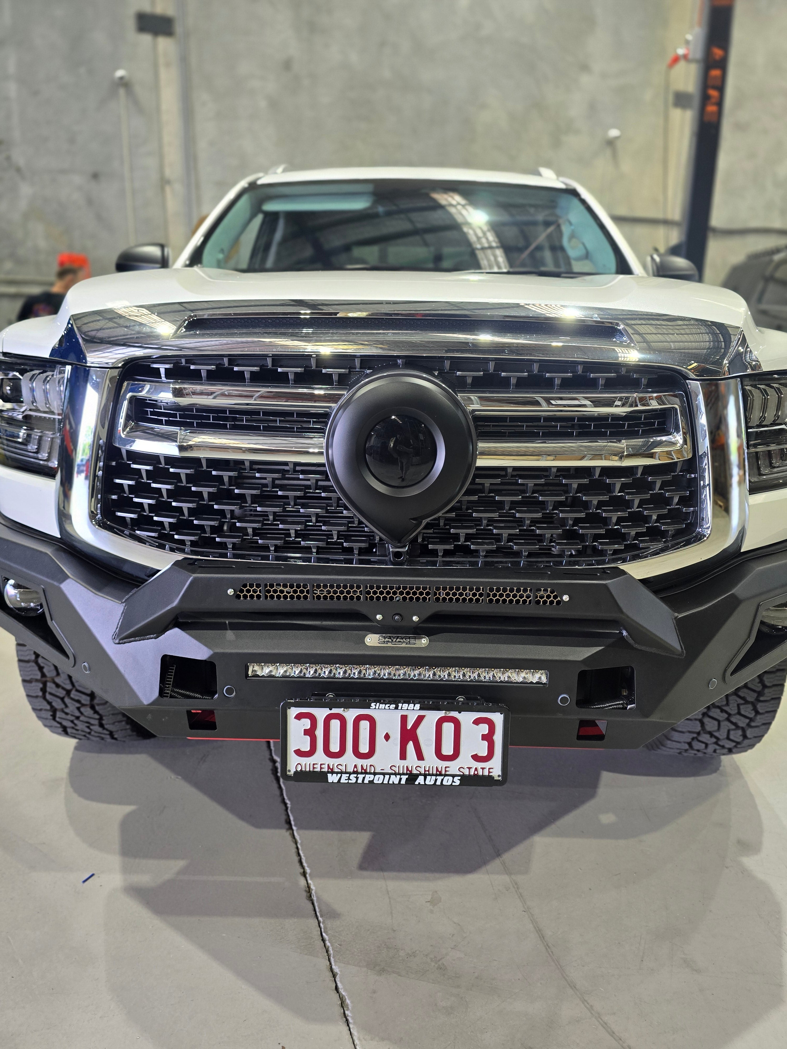 GWM ALPHA FRONT LOGO BLACKOUT COVER – Savage Tech Australia