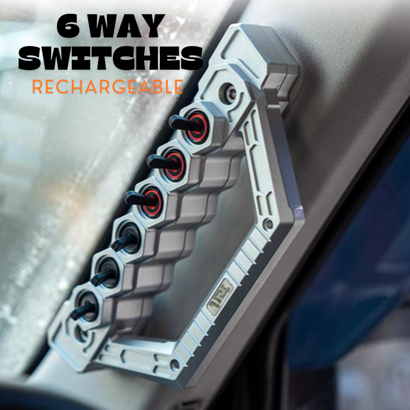 TANK 300 GRAB HANDLE 6 WAY LIGHT SWITCH – Savage Tech Australia