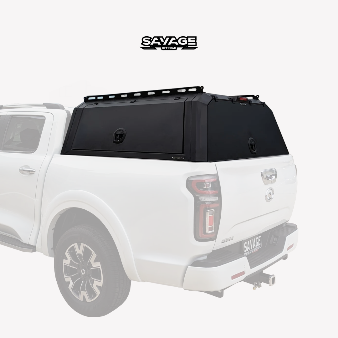 GWM CANNON FLAT PACK ALLOY/ ALUMINIUM CANOPY WITH CENTRAL LOCKING ...