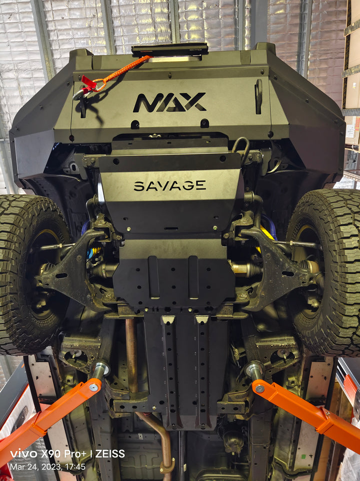 Gwm Cannon Stainless Steel Savage Underbody Bash Plates 3 Piece