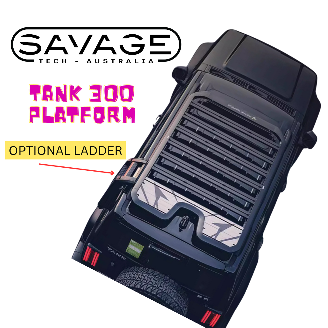 TANK 300 PLATFORM RACK (FULL LENGTH WITH REMOVABLE SUNROOF RAIL ...