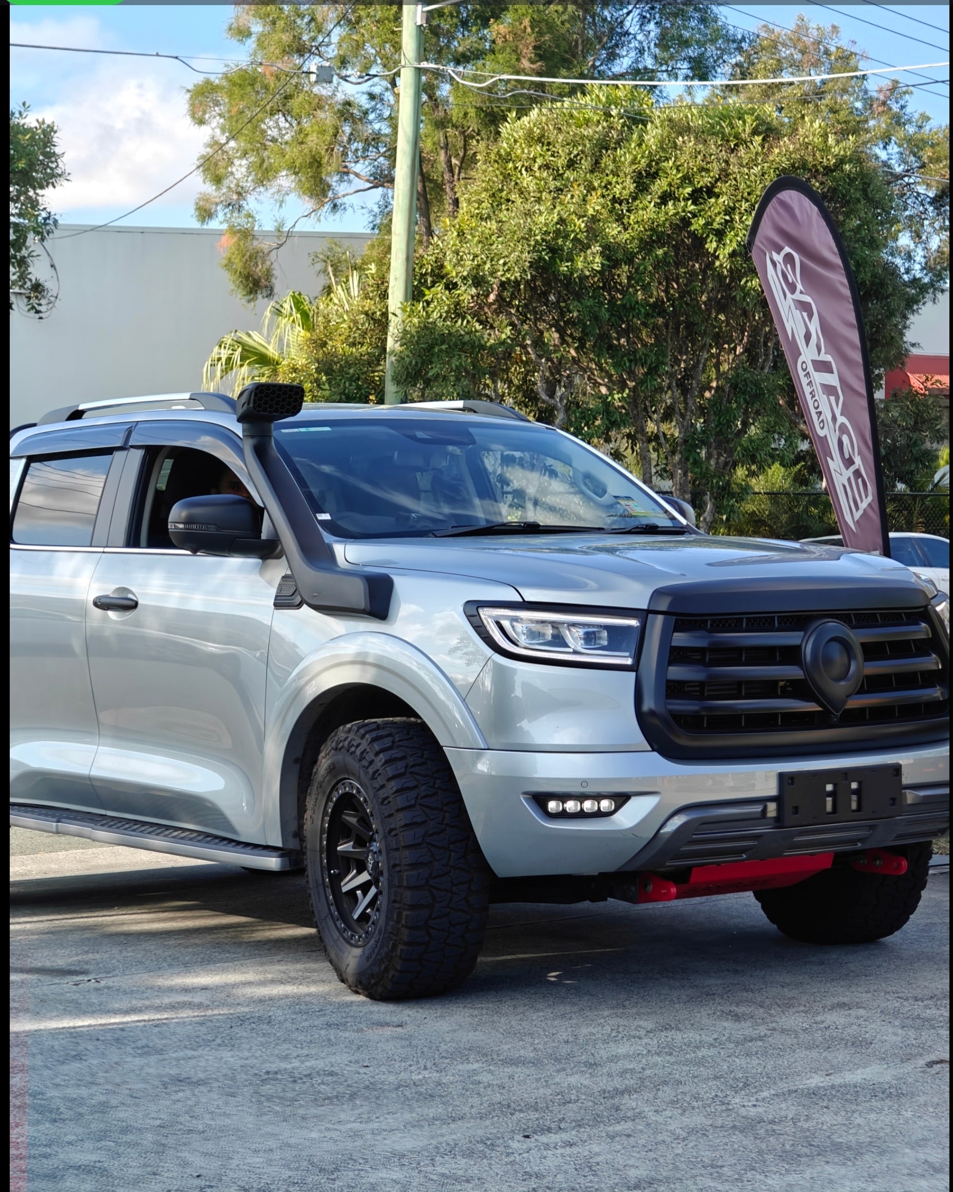 GWM CANNON PREMIUM FORWARD FACING RAM STYLE SNORKEL – Savage Tech Australia