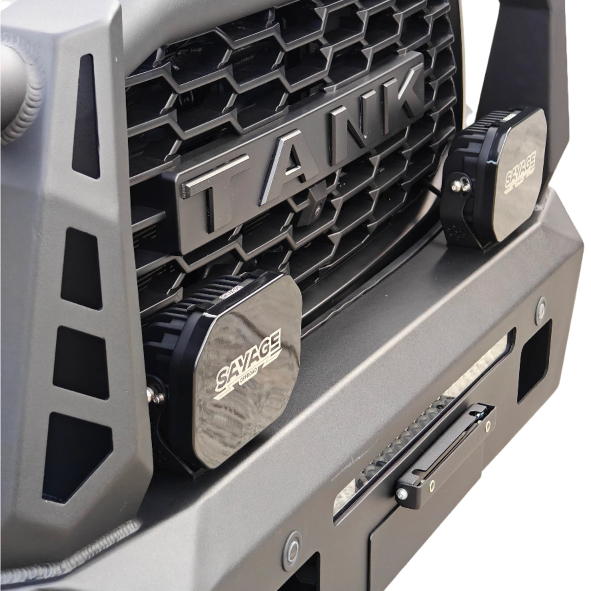 SAVAGE 7" RAZOR LIGHTS (RECTANGULAR) SPOTLIGHT/DRIVING LIGHTS – Savage ...