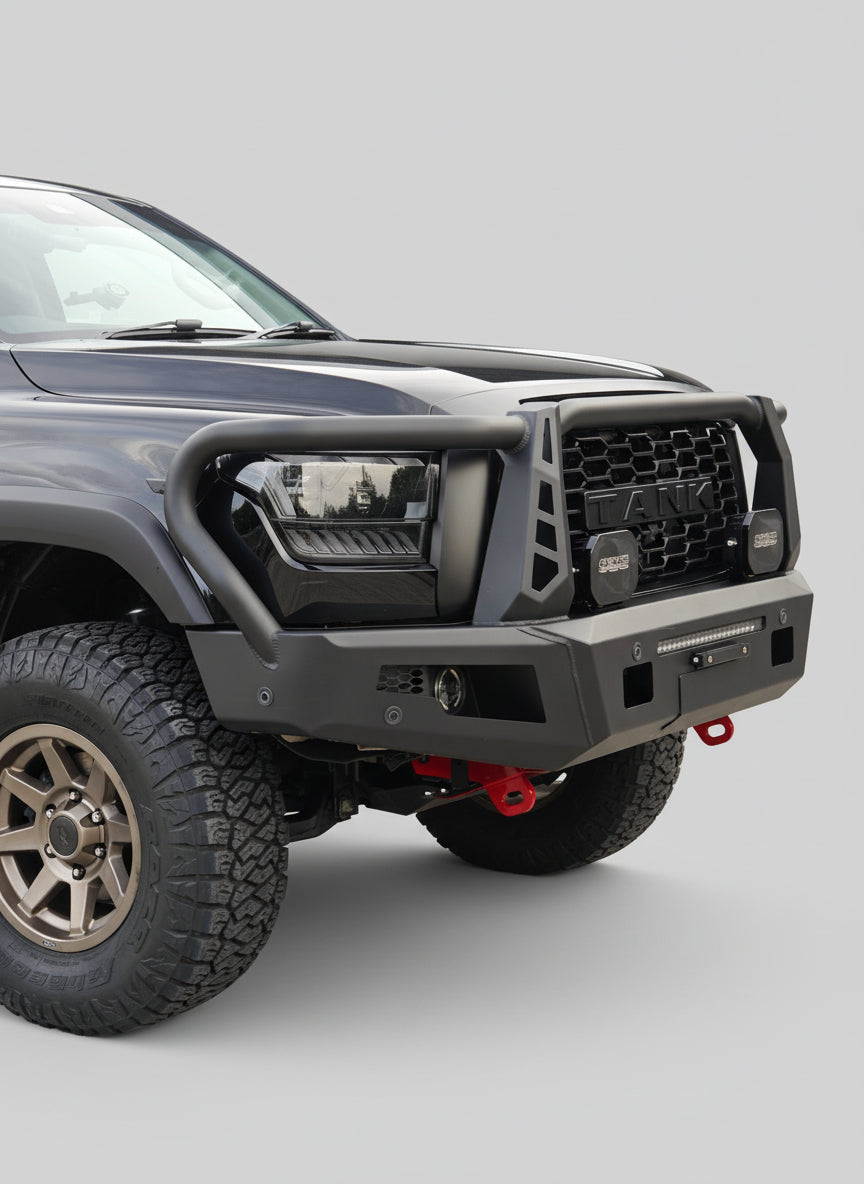 GWM TANK 500 ARMOUR FORGED BULLBAR (HOOPED) – Savage Tech Australia
