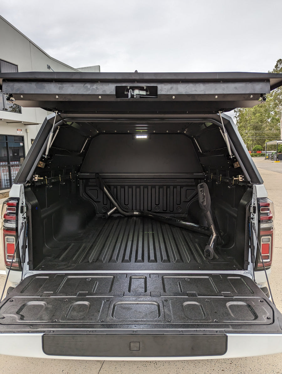 GWM CANNON FLAT PACK ALLOY/ ALUMINIUM CANOPY WITH CENTRAL LOCKING ...